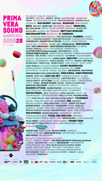 Primavera Sound 2020: ecco la line-up del mega - festival di Barcellona
